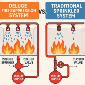 Deluge System Vs Sprinkler System Comparison - Fire Emergency Tips
